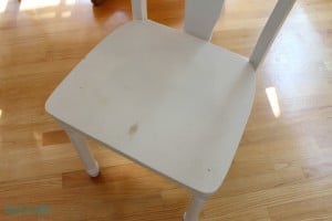 Stenciled Chair Seats - How to Update Old Dining Chairs