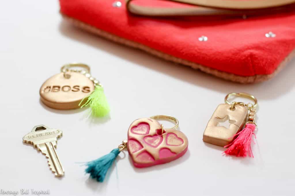 Air Dry Clay Keychains