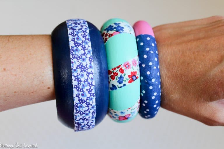 Fabric Tape Bangle Bracelets