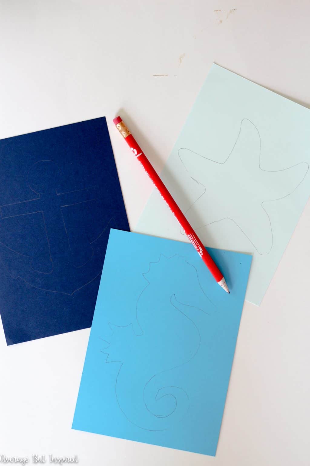 DIY Sandy Shapes Wall Art