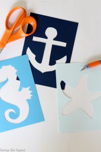 DIY Sandy Shapes Wall Art