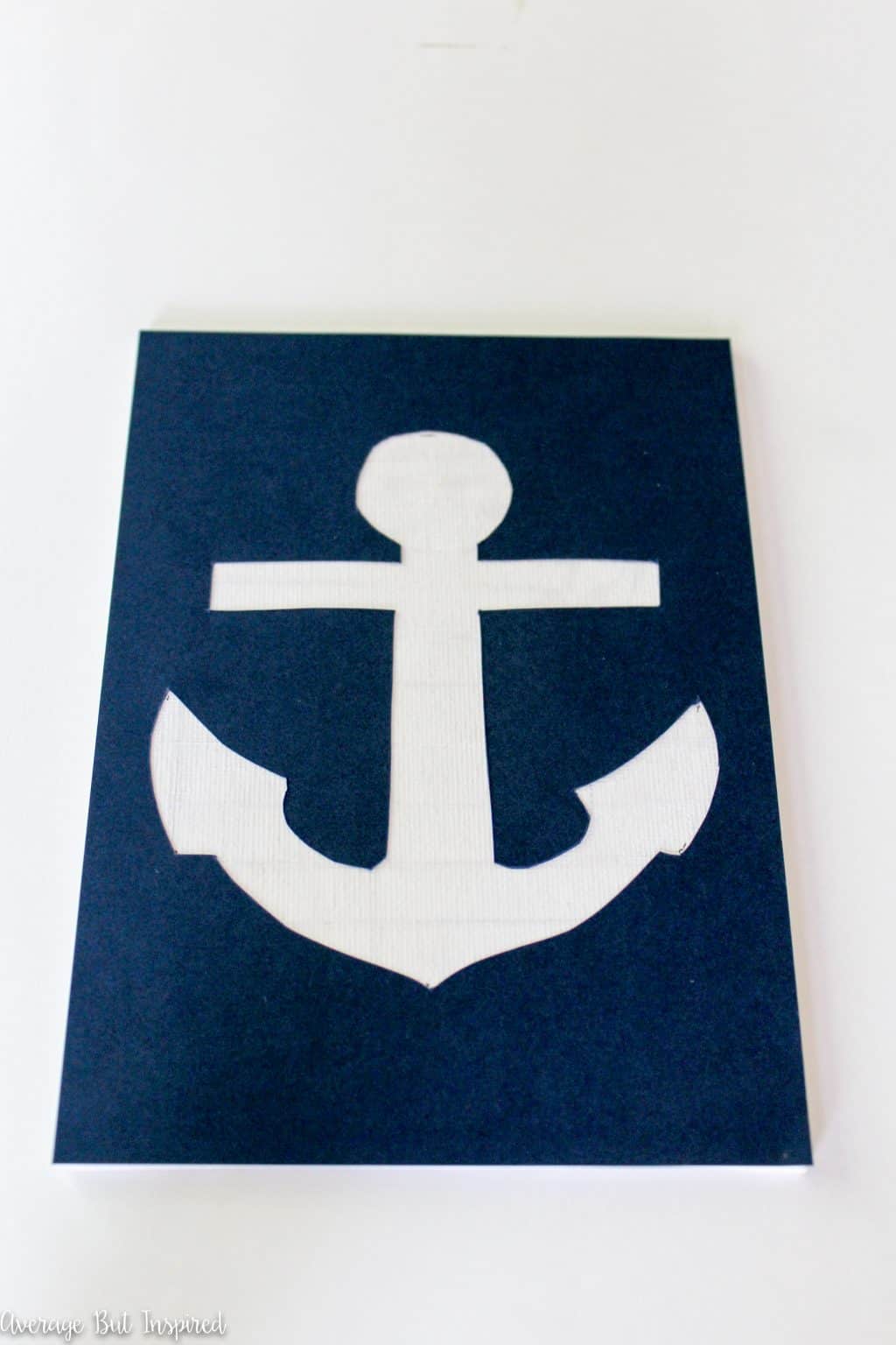 DIY Sandy Shapes Wall Art