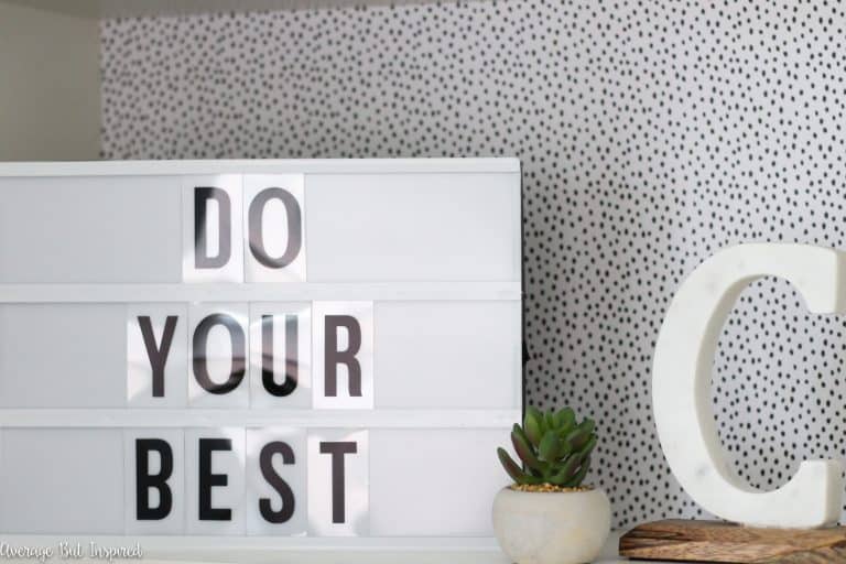 How to Upgrade a Bookcase with Wrapping Paper {IKEA Gersby Hack}