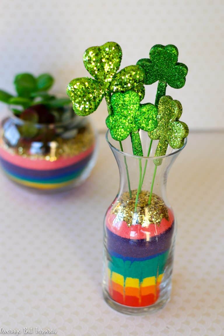 Rainbow Sand Art Terrariums