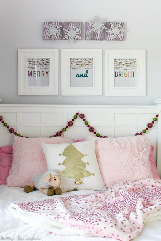 Colorful Merry & Bright Free Printables for Christmas