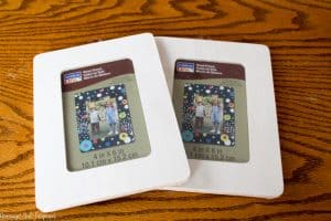 DIY Labeled Picture Frames