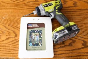 DIY Labeled Picture Frames