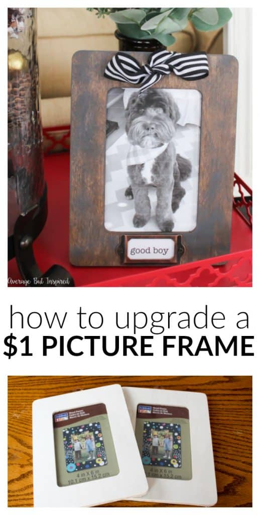 DIY Labeled Picture Frames
