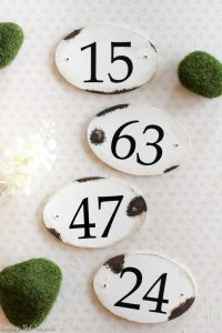 How to Make Faux French Enamel Number Tags (That Look Like the Real Thing!)