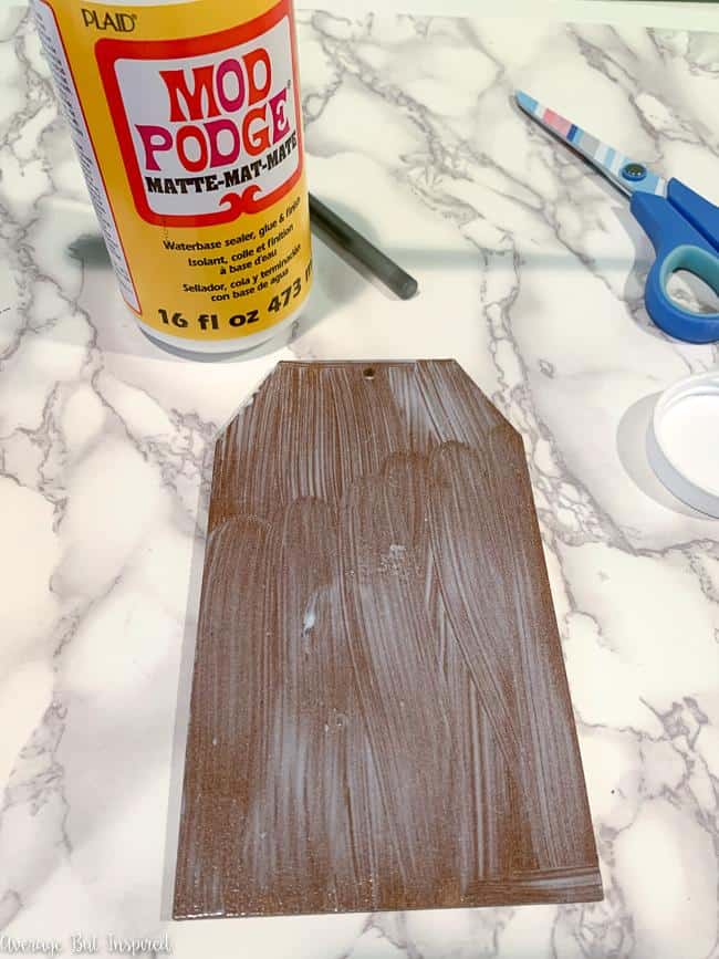 DIY Decor Tags {A Versatile Christmas Decor Craft} - Average But Inspired