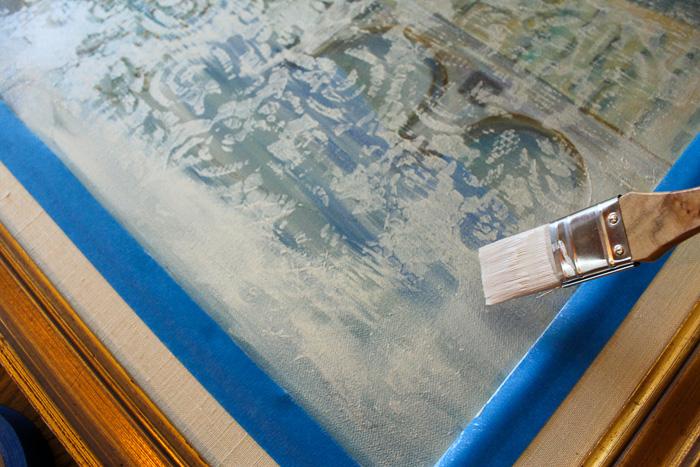 Modern Thrift Store Art Makeover - Average But Inspired