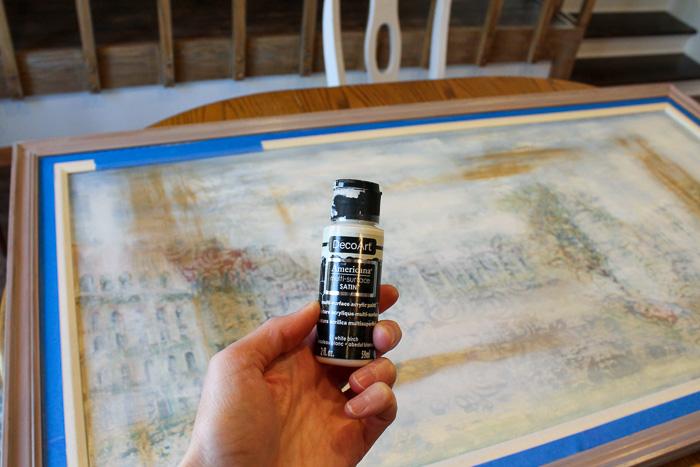 Modern Thrift Store Art Makeover - Average But Inspired