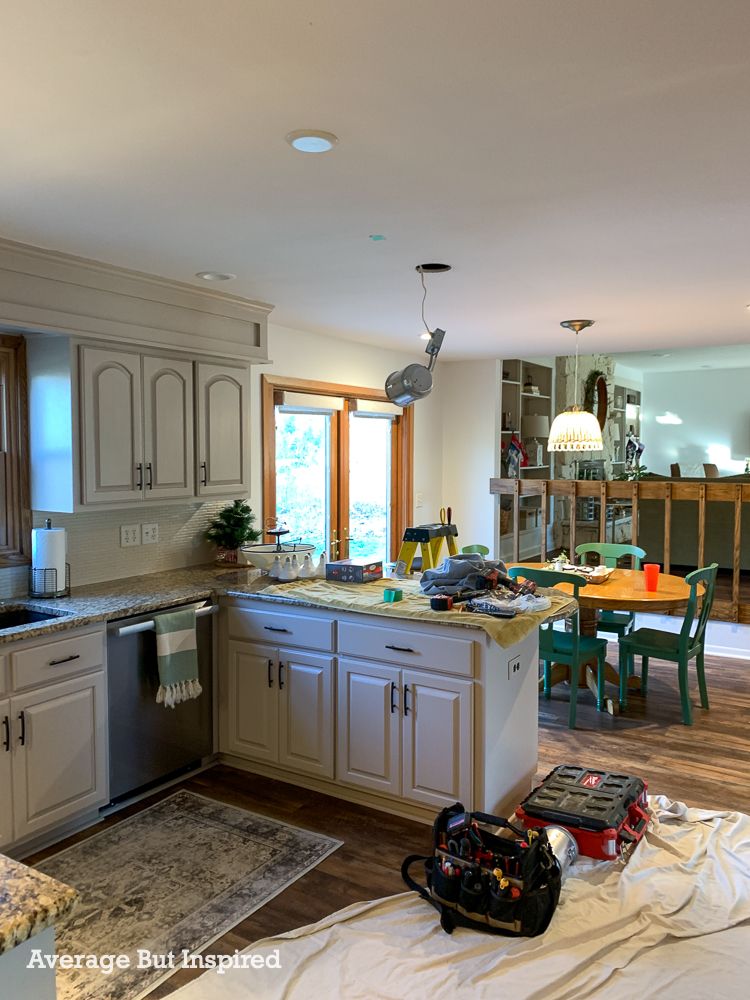 My DIY Kitchen Makeover Reveal! - Average But Inspired