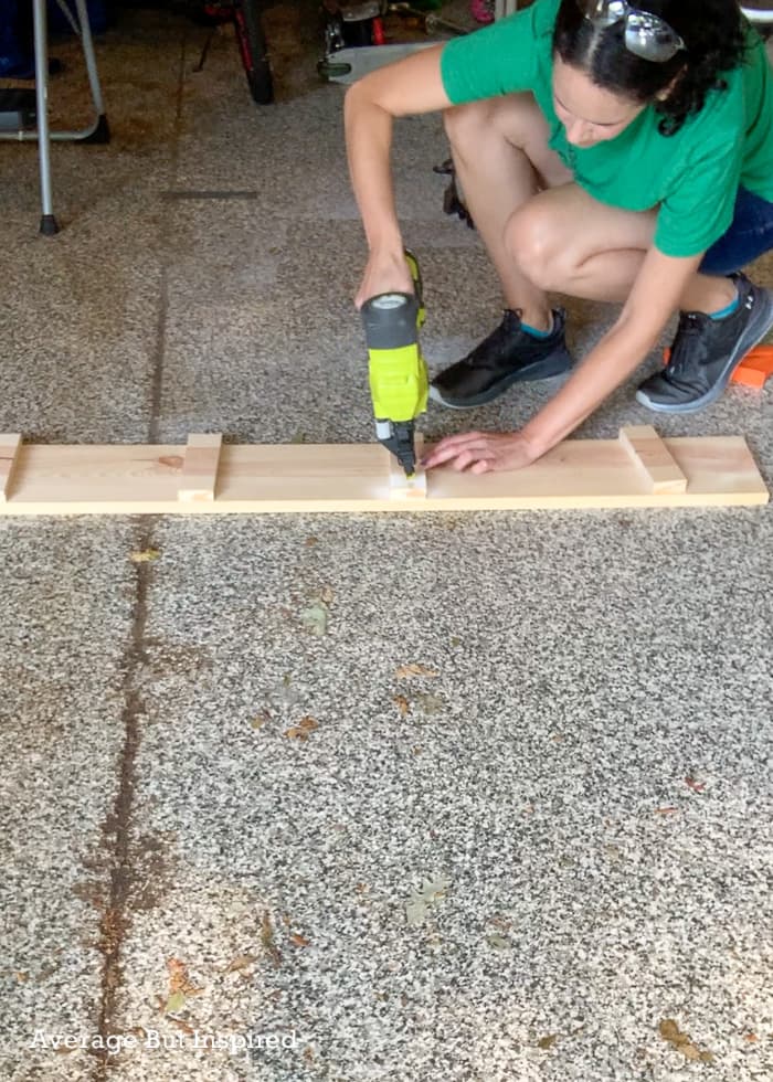 Wood Table Runner: DIY Scrap Wood Project - Average But Inspired