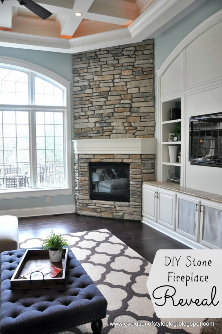 15 Fabulous Fireplace Refacing Ideas - Average But Inspired