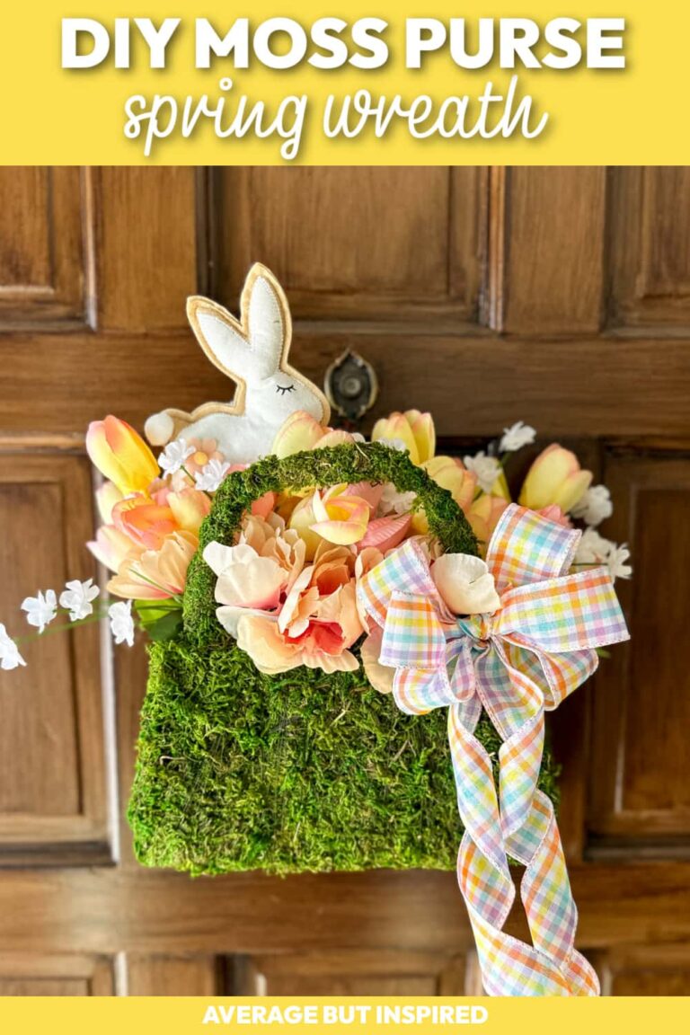 DIY Spring Wreath Tutorial: How to Make a Unique Moss Wreath in Minutes!