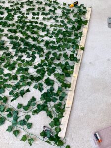 DIY Ivy Wall Decor (With Lights!)