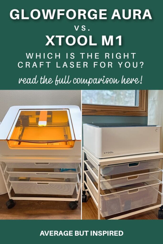 Glowforge Aura and xTool M1: Which Craft Laser Cutter is best?