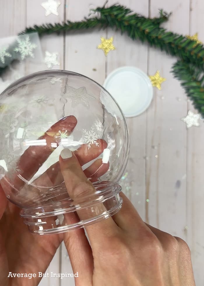 How to Make a Custom DIY Snow Globe of Your House