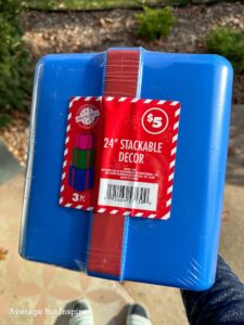 Dollar Tree Stackable Presents Makeover